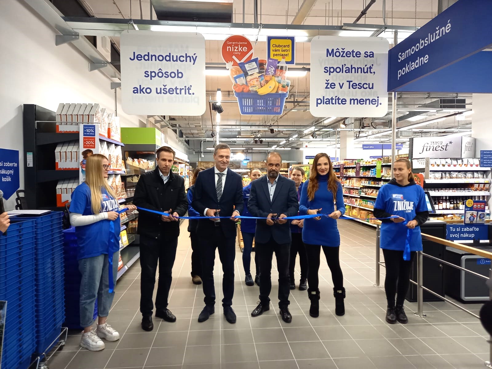 Tesco rozsiruje svoju siet na 163 obchodov, v novembri otvara predajne ...